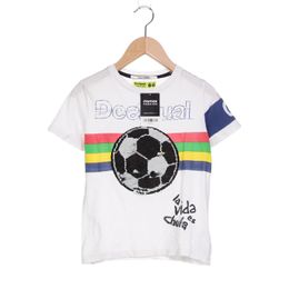 Desigual Herren T-Shirt, weiß, Gr. 122