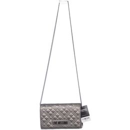 Love Moschino Damen Handtasche, grau, Gr.