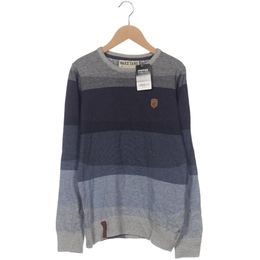 Naketano Herren Pullover, blau, Gr. 48