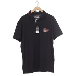 Napapijri Herren Poloshirt, blau, Gr. 58