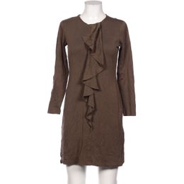 hessnatur Damen Kleid, braun, Gr. 38