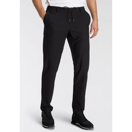 Anzughose Bruno Banani "Jogg-Pant" Gr. 56, N-Gr, schwarz Herren Hosen