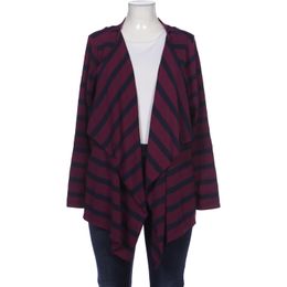 Selection by Ulla Popken Damen Strickjacke, bordeaux, Gr. 46