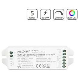 MiBoxer RGB+CCT DMX LED Controller 5 Kanal 12/24V Multifunktion LED Strip Panel ...