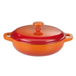 GSW Gusseisen Schmortopf Orange Shadow 30cm, 4,5 L