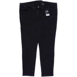 Ulla Popken Damen Jeans, schwarz, Gr. 54