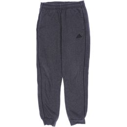 Adidas Herren Stoffhose, grau, Gr. 152