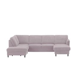 meinSofa Wohnlandschaft Veit ¦ rosa/pink ¦ Maße (cm): B: 305 H: 90 T