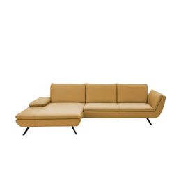 meinSofa Ecksofa Luca ¦ gelb ¦ Maße (cm): B: 315 H: 88 T: 190