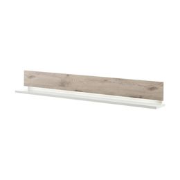 U.N.O uno Wandboard Amantea ¦ grau ¦ Maße (cm): B: 150 H: 21 T: 18