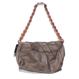 Abro Damen Handtasche, beige, Gr.