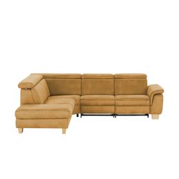 Mein Sofa bold Ecksofa Beata ¦ gelb ¦ Maße (cm): B: 270 H: 80 T: 233