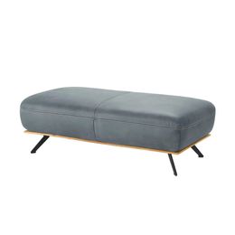 meinSofa Hocker Fiona ¦ blau ¦ Maße (cm): B: 135 H: 43 T: 70