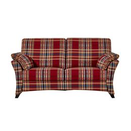 Höffner Sofa 2-sitzig Mikado ¦ rot ¦ Maße (cm): B: 156 H: 93 T: 91