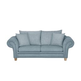 Höffner Sofa Chalet ¦ türkis/petrol ¦ Maße (cm): B: 218 H: 81 T: 91