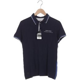 CAMP DAVID Herren Poloshirt, marineblau, Gr. 46