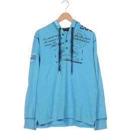 CAMP DAVID Herren Kapuzenpullover, blau, Gr. 52