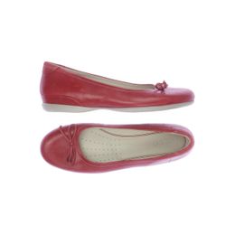 Ecco Damen Ballerinas, rot, Gr. 42