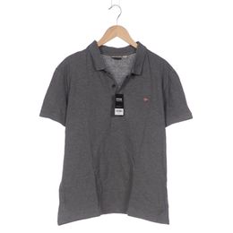 Napapijri Herren Poloshirt, grau, Gr. 56