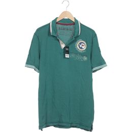 Napapijri Herren Poloshirt, grün, Gr. 54