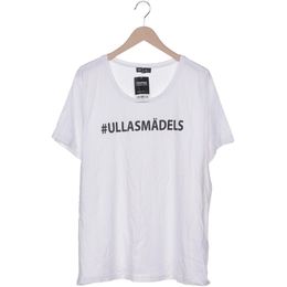 Ulla Popken Damen T-Shirt, weiß, Gr. 50