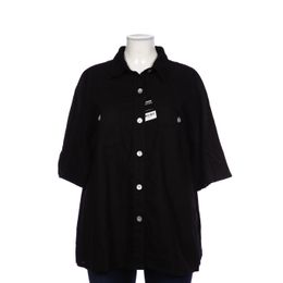 Ulla Popken Damen Bluse, schwarz, Gr. 50