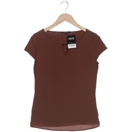 comma, Comma Damen T-Shirt, braun, Gr. 38