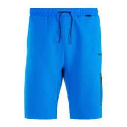 Shorts BOSS Green "Hariq Short" Gr. XL, N-Gr, blau (open blue461) Herren Hosen mit seitlicher Tasche