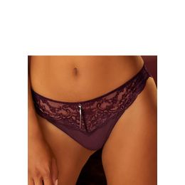 Lascana Tanga rot Gr. 44/46 für Damen. Körpernah