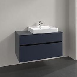 Villeroy & Boch Villeroy und Boch Collaro Waschtischunterschrank C01800VQ 100x54,8x50cm, Waschtisch rechts, marine blue