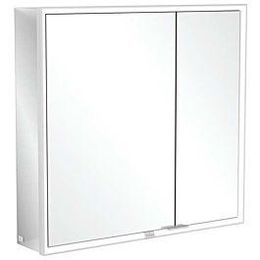 Villeroy & Boch Villeroy und Boch My View Now Spiegelschrank A4578000 80 x 75 x 16,8 cm, LED-Beleuchtung, 2 Türen, Ein-/Ausschalter