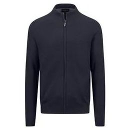 Strickjacke Fynch-Hatton Gr. XL, blau (navy) Herren Strickjacken mit Reißverschluss