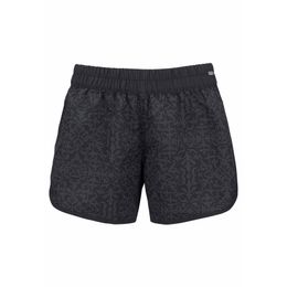 Badeshorts Venice Beach Gr. 44, N-Gr, schwarz (schwarz, grau) Damen Badehosen mit dezentem Druck