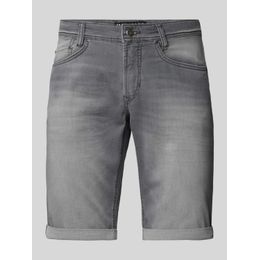 MAC Slim Fit Jeansbermudas im 5-Pocket-Design Modell 'Jogn'