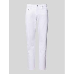 G-Star Raw Straight Fit Jeans in unifarbenem Design Modell 'Mosa'