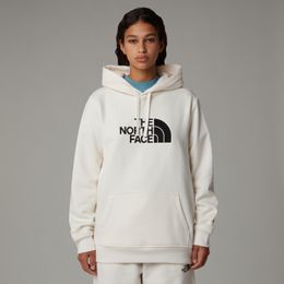 Kapuzensweatshirt The North Face "W DREW PEAK PULLOVER HOODIE" Gr. S, weiß (white dune) Damen Sweatshirts