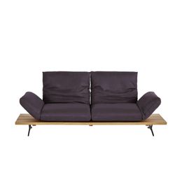 Koinor Ledersofa Marilyn ¦ lila/violett ¦ Maße (cm): B: 232 H: 96 T: