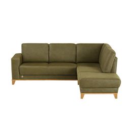 Höffner Ecksofa Rio ¦ grün ¦ Maße (cm): B: 238 H: 88 T: 215