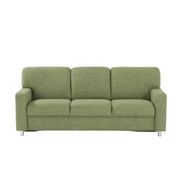 Smart Sofa Valencia ¦ grün ¦ Maße (cm): B: 212 H: 90 T: 93