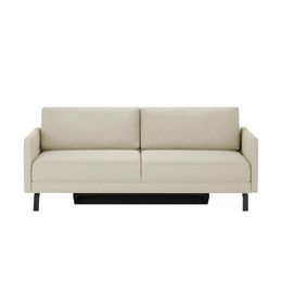 Höffner Schlafsofa Lüneburg ¦ beige ¦ Maße (cm): B: 220 H: 88 T: 104