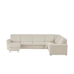 meinSofa Wohnlandschaft Mikrofaser Rita ¦ creme ¦ Maße (cm): B: 330 H