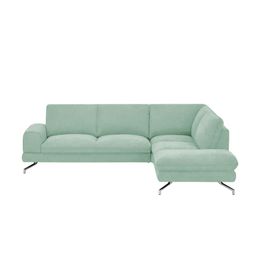 Smart Ecksofa Bonika ¦ grün ¦ Maße (cm): B: 268 H: 83 T: 220