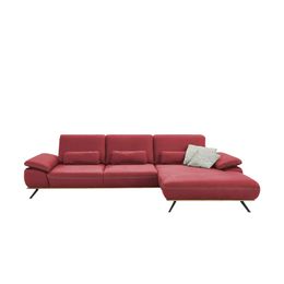 meinSofa Ecksofa Fiona ¦ rot ¦ Maße (cm): B: 322 H: 89 T: 187