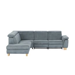 Mein Sofa bold Ecksofa Beata ¦ blau ¦ Maße (cm): B: 270 H: 80 T: 233