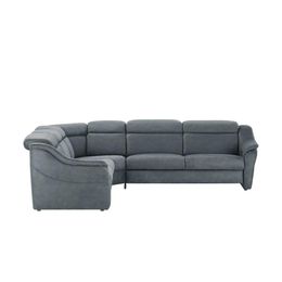 himolla Ecksofa 9707 ¦ blau ¦ Maße (cm): B: 291 H: 84 T: 261