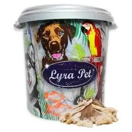 5 kg LYRA PET® Kaninchenohren mit Fell in 30 L Tonne