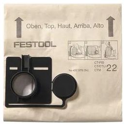 Zubehör FESTOOL CLEANTEC Filtersack FIS-CT 44/5