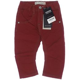 Minymo Herren Stoffhose, rot, Gr. 74