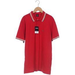 BOSS Green Herren Poloshirt, rot, Gr. 54