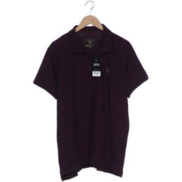 CAMP DAVID Herren Poloshirt, bordeaux, Gr. 54